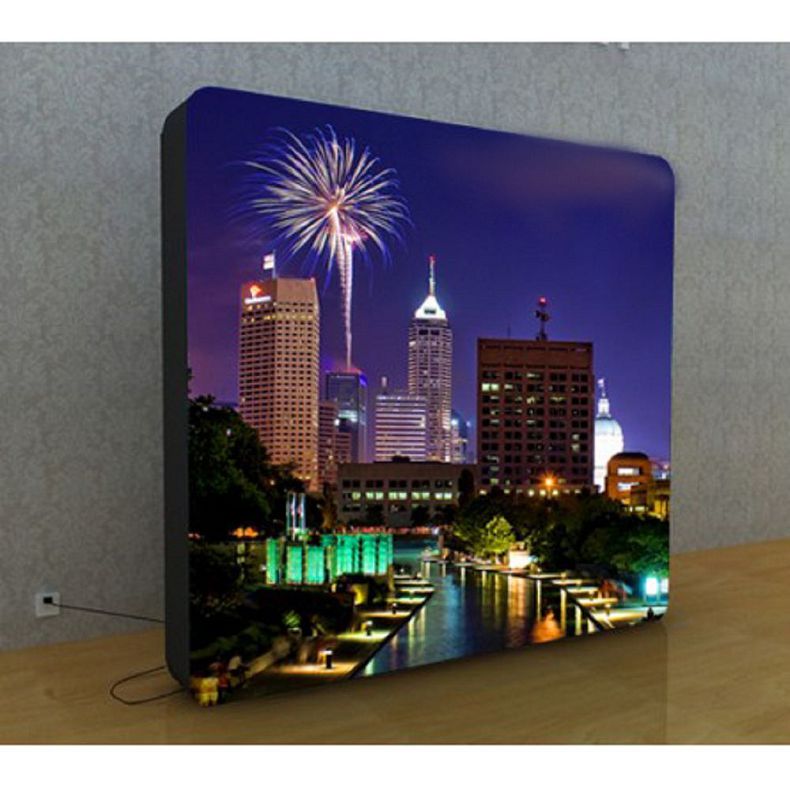 LED trade show snap frame photo frame