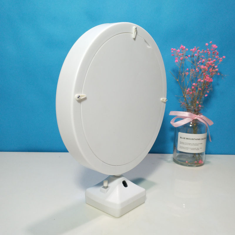 Wholesale magic mirror plastic round led photo frame