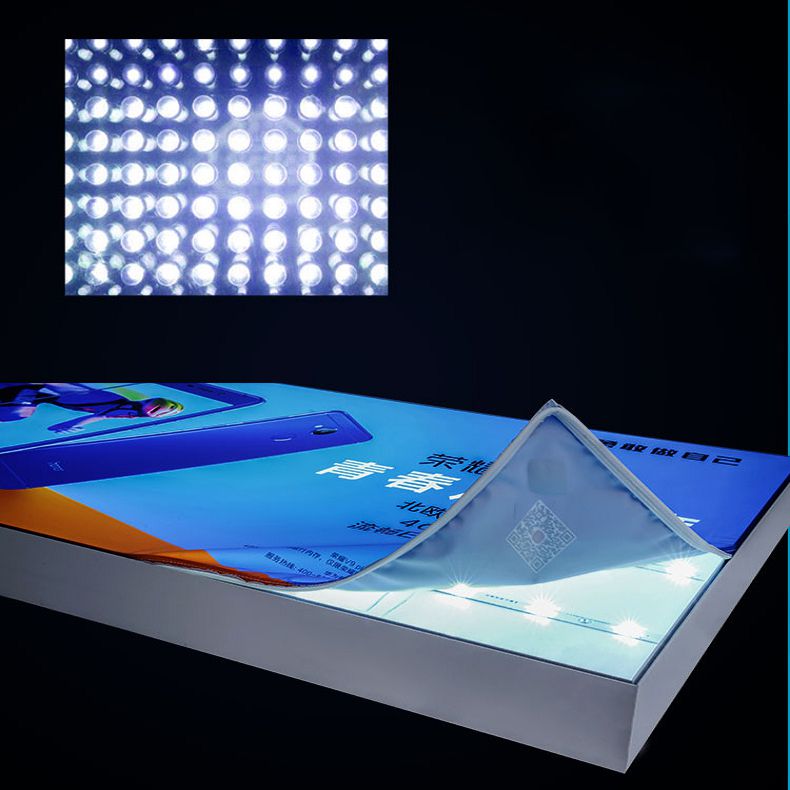 LED trade show snap frame photo frame