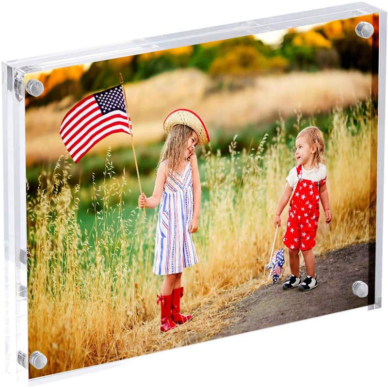 Acrylic mini magnetic small photo frame