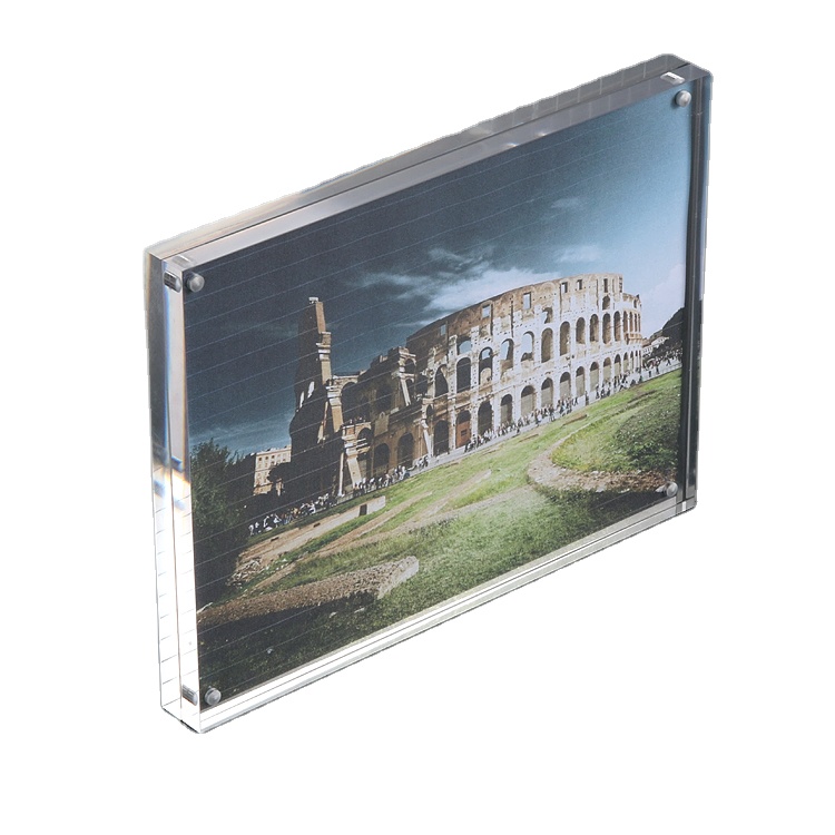 Wholesale plexiglass liquid acrylic photo frame