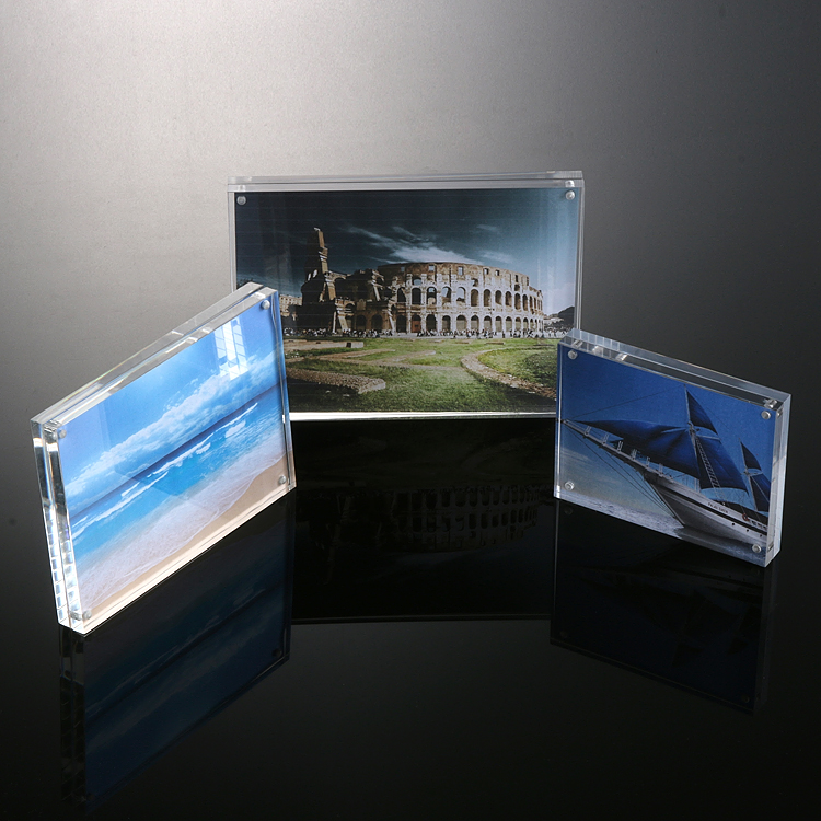 Wholesale plexiglass liquid acrylic photo frame