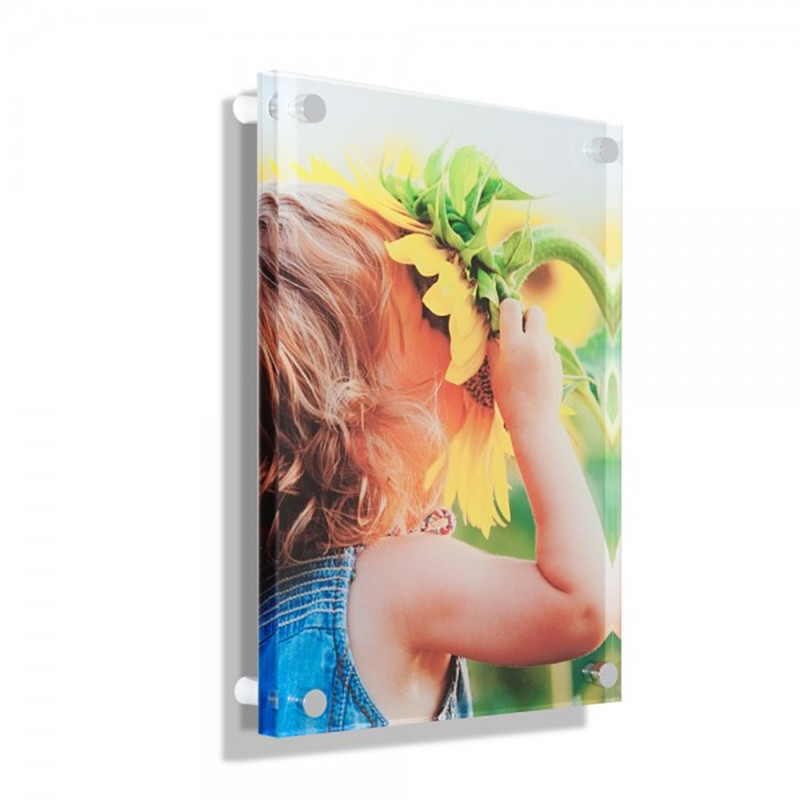 Modern plexiglass acrylic photo frame wholesale