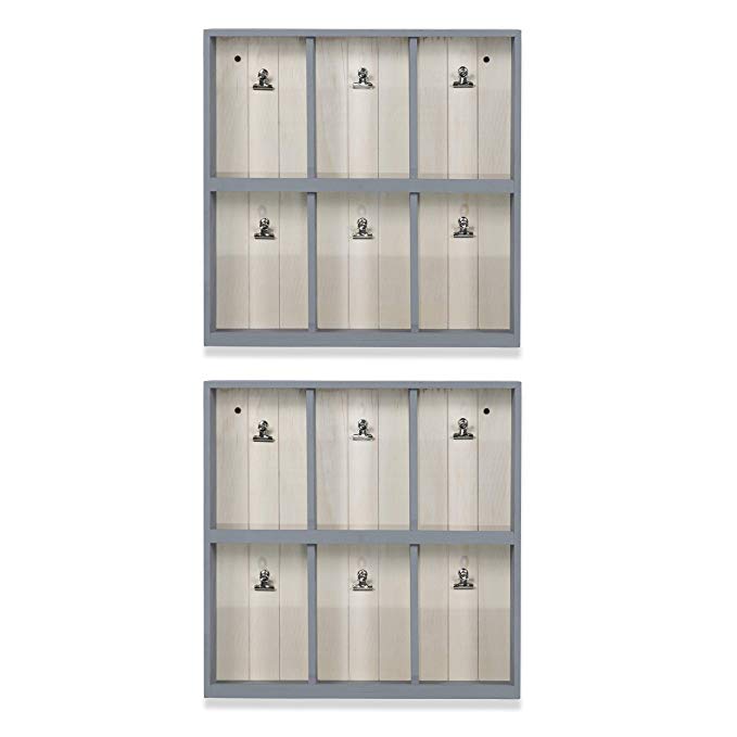 Wooden wall-mounted collage combination photo frame