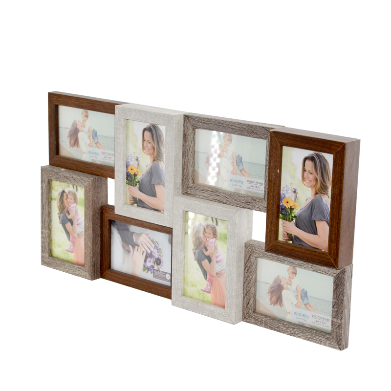 Vintage deep shadow collage photo frame