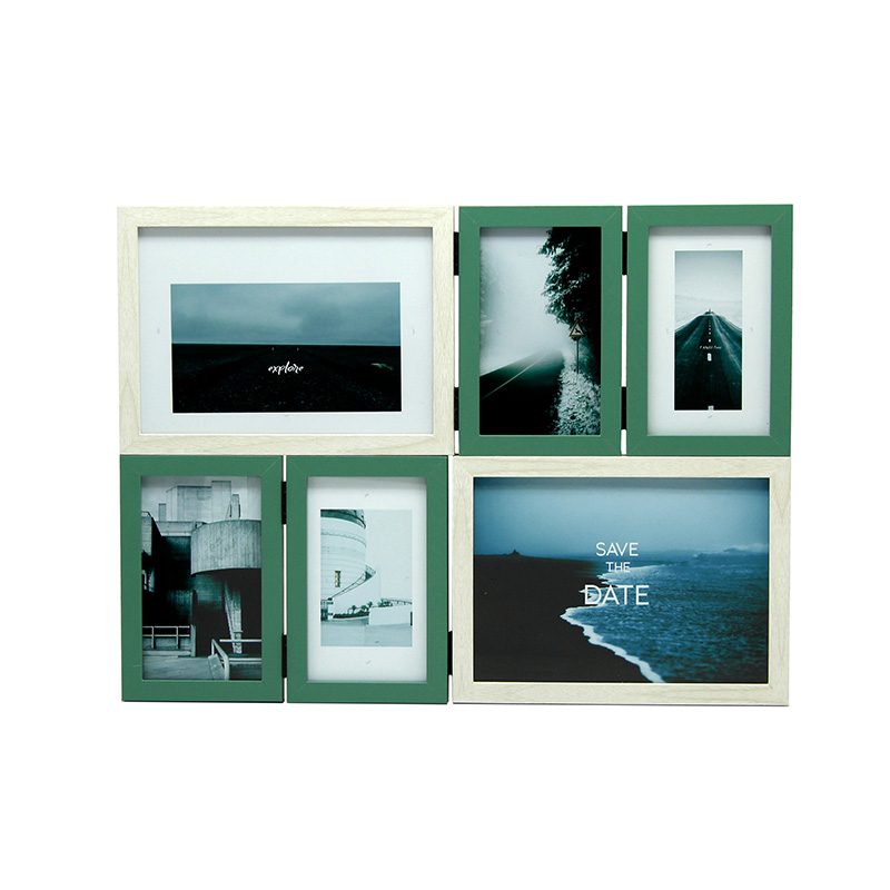 Customized letter paper wall folding collage frame