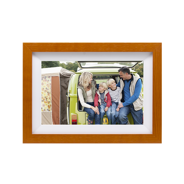 Wooden full HD Photo frame digital photo frame
