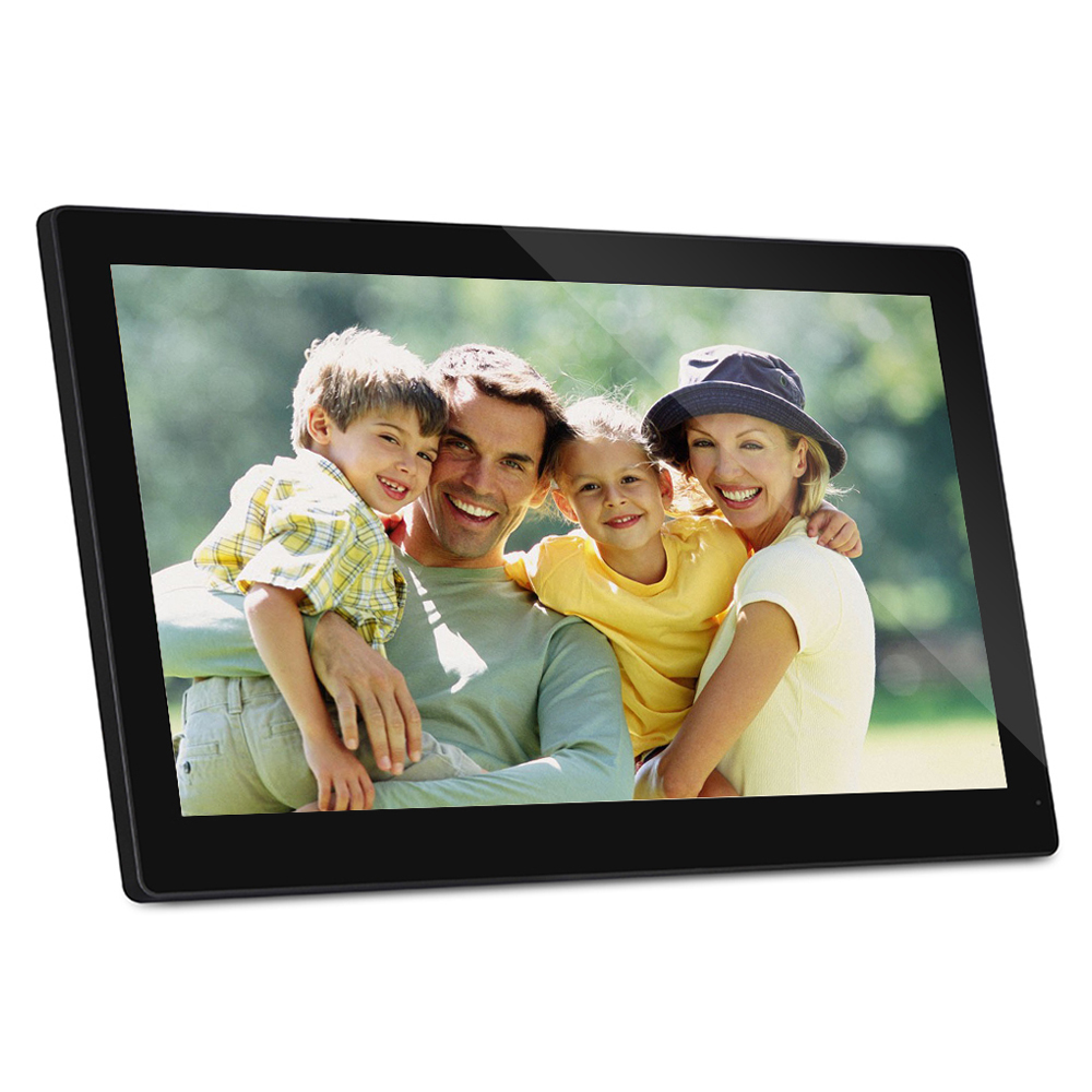 Large size lcd wall-mounted digital photo frame