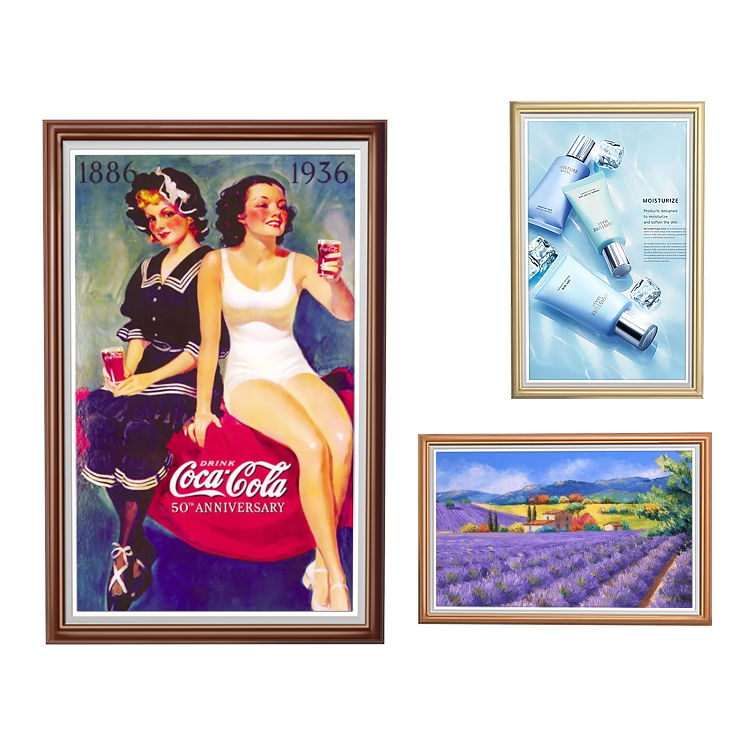 Wifi smart wall-mounted digital art photo frame