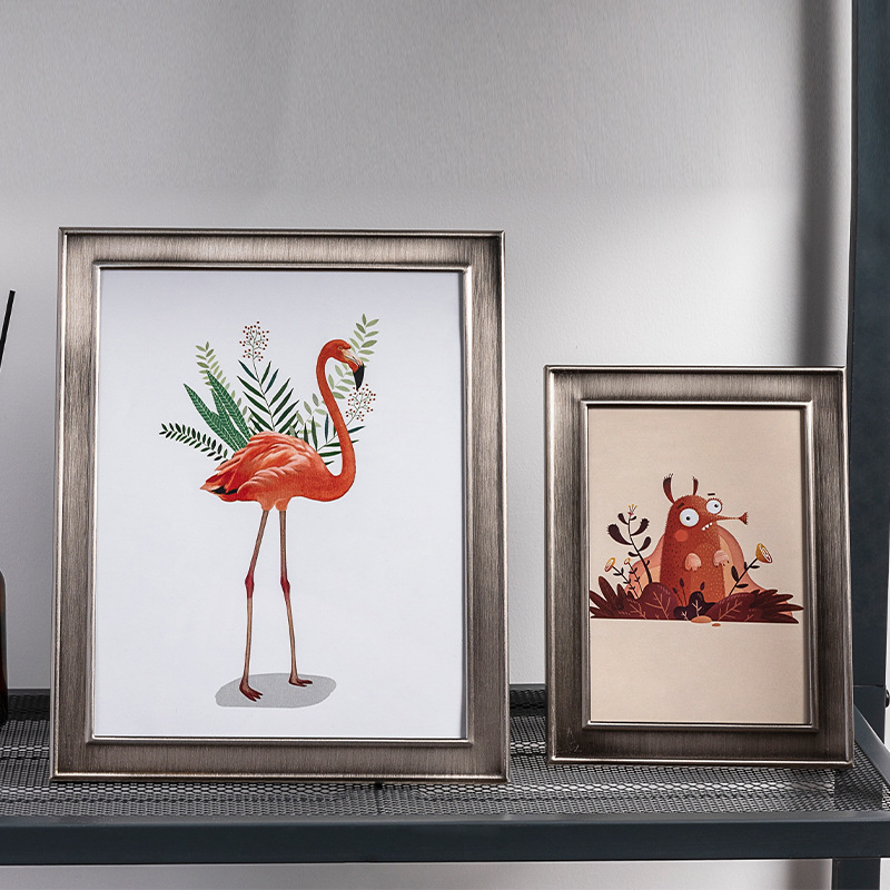 Industrial style creative metal picture frame wholesale