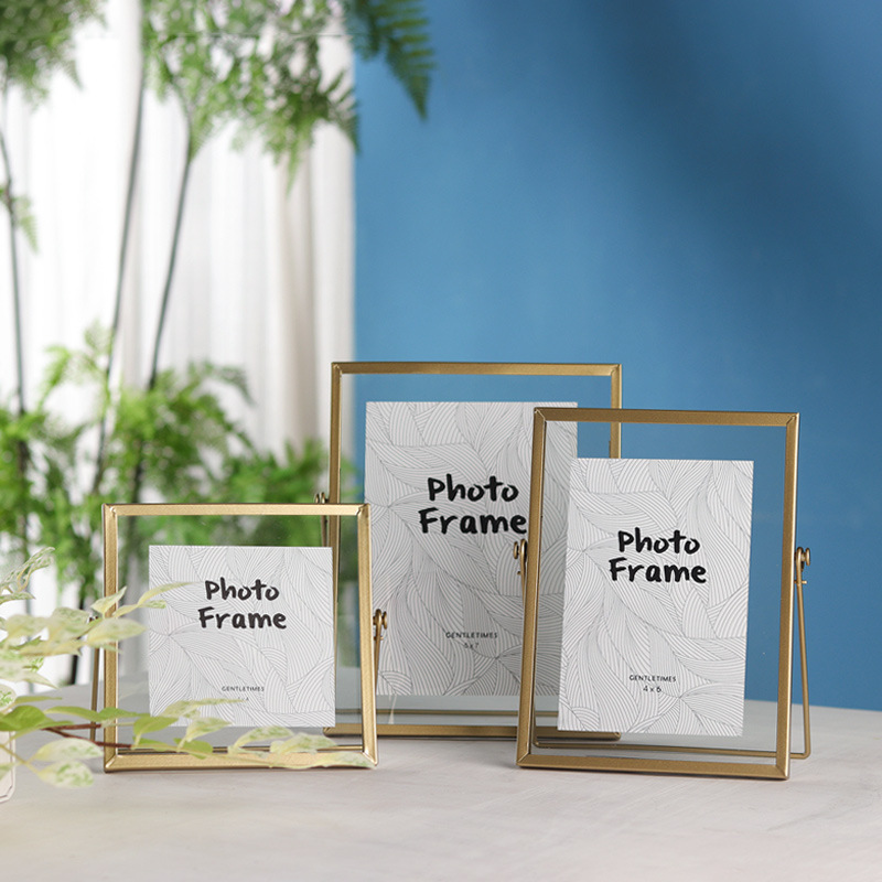 Factory direct modern geometric metal picture frame