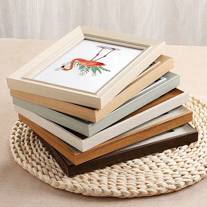 Small size wooden children's picture frame